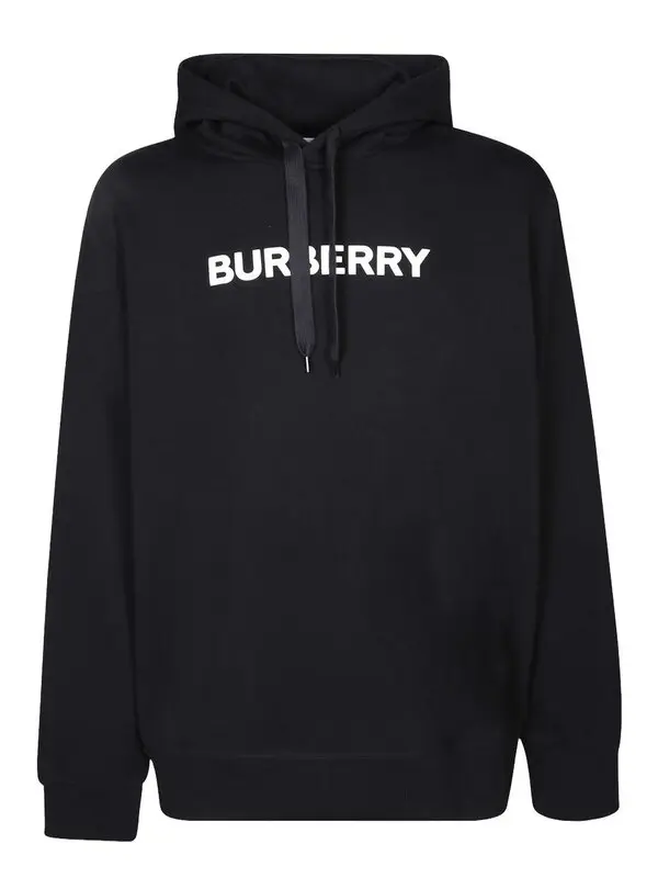 Burberry Cotton Sweatshirt - Black