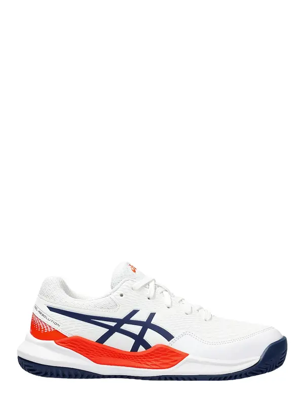 Asics Gel-resolution 9 Clayin Sneakers - White/blue Expanse