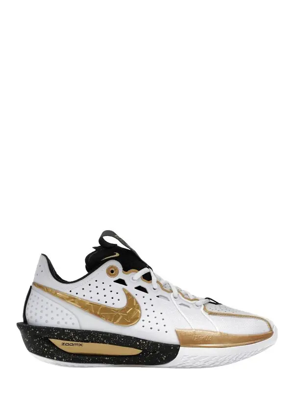 Nike Air Zoom Gt Cut 3 Chbl - White/black/metallic Gold