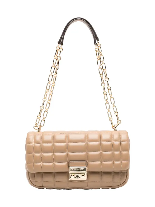 Michael Kors Large Tribeca Shoulder Bag - Neutrals