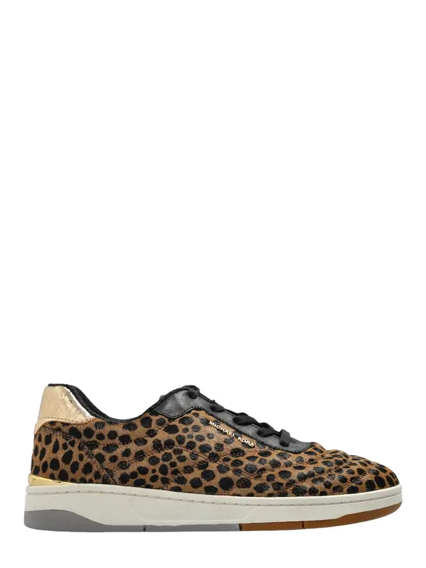 Michael Kors Leopard-print Sneakers - Brown