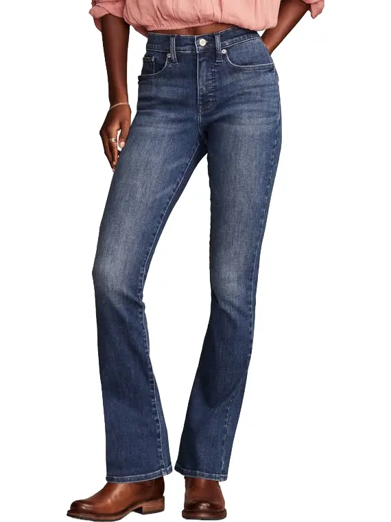 Lucky Brand Stevie High Waist Bootcut Jeans - Trail Mix