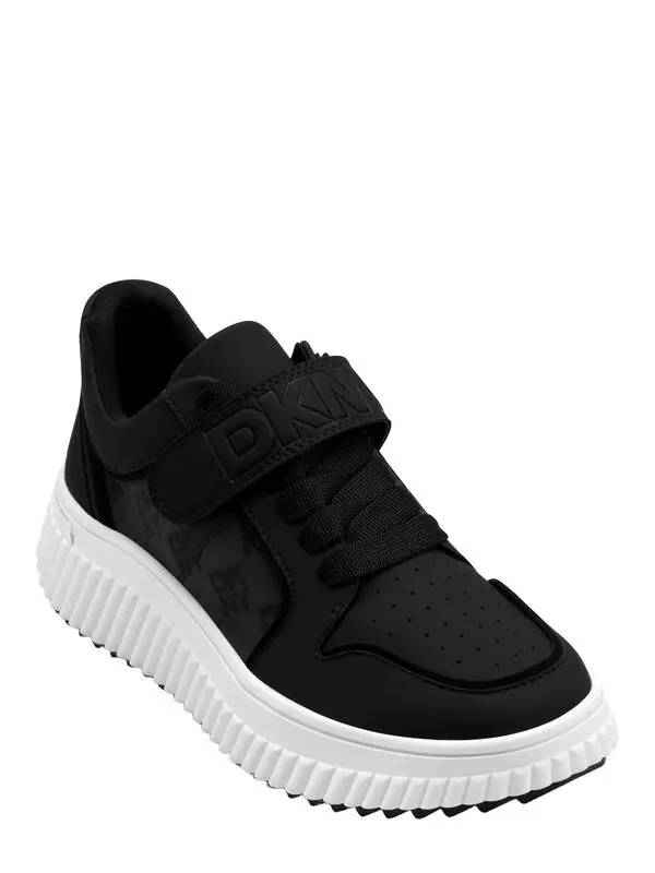 Dkny Loami Wedge Sneakers - Black