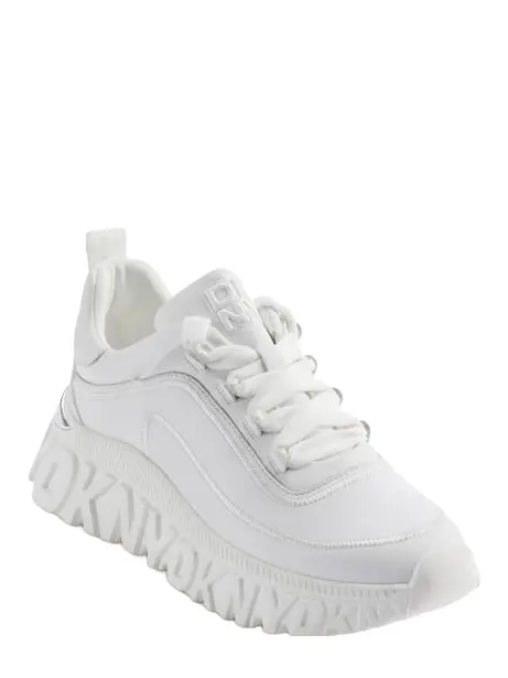 Dkny Lacombe Platform Sneakers - White
