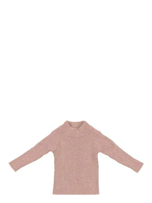 MANIÈRE Ribbed Long-sleeve T-shirt - Mauve
