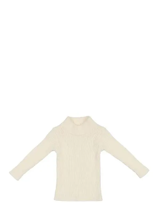 MANIÈRE Ribbed Long-sleeve T-shirt - White