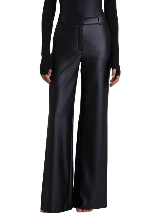 Commando Matte Metallic Wide Leg Pants - Oxide