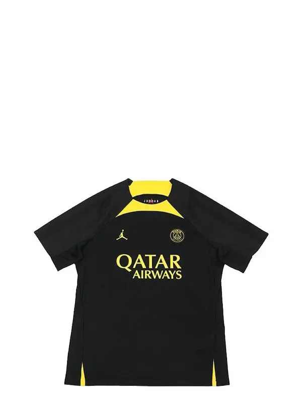JORDAN Paris Saint-germain Strike Jersey - Black/tour Yellow