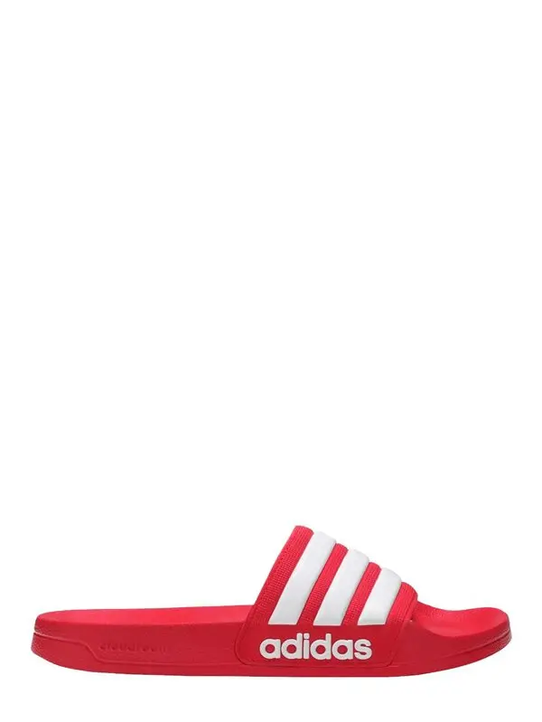 Adidas Adilette Cloudfoam Slides - Red