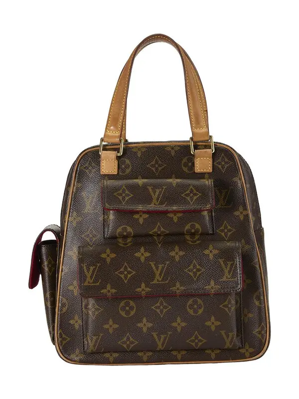 LOUIS VUITTON Monogram Canvas Excentricité Tote - Brown