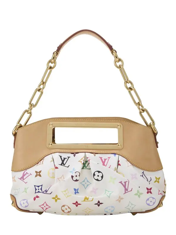 LOUIS VUITTON Takashi Murakami X Monogram Multicolore Judy - White