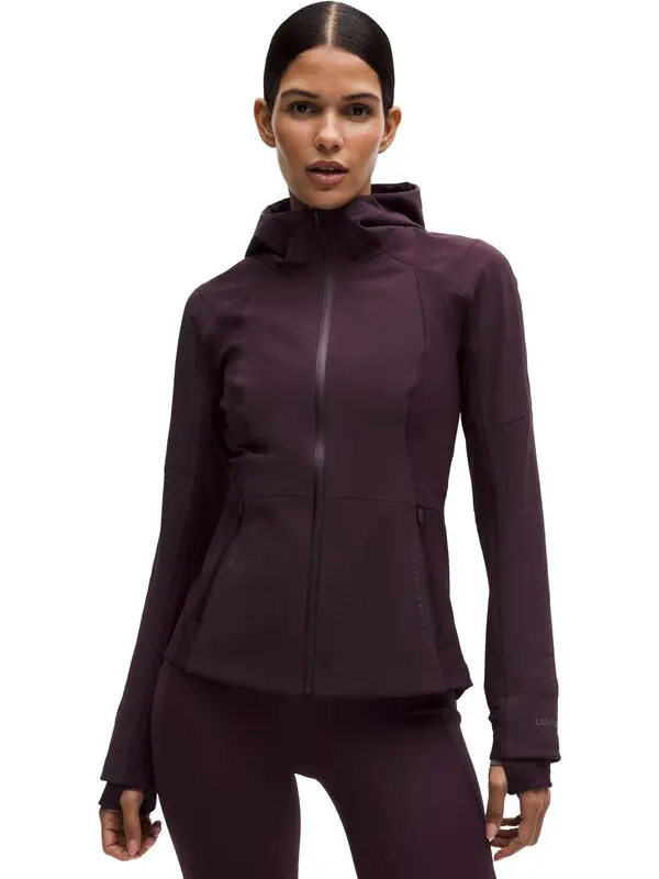 Lululemon Cross Chill Performance Jacket - Black Plum