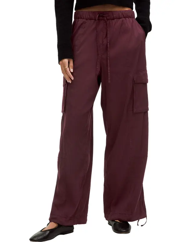 Lululemon Lightweight Adjustable Mid-rise Cargo Pant - Garnet