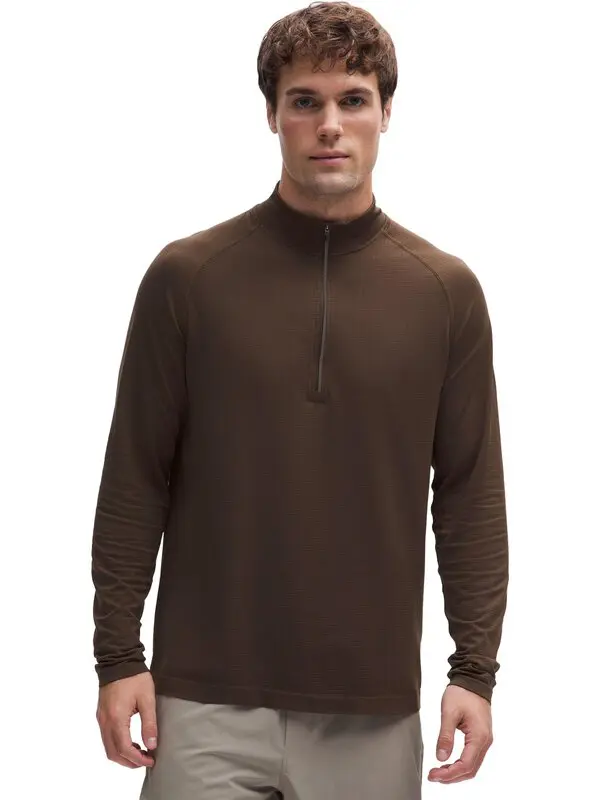 Lululemon Metal Vent Tech Half Zip - Walnut Crunch/walnut Crunch