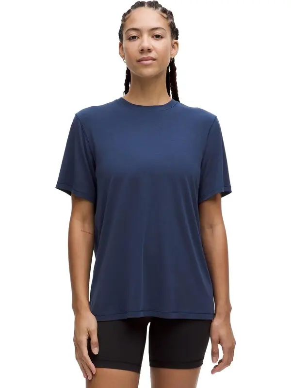 Lululemon Jersey Training Short-sleeve Shirt - Club Blue