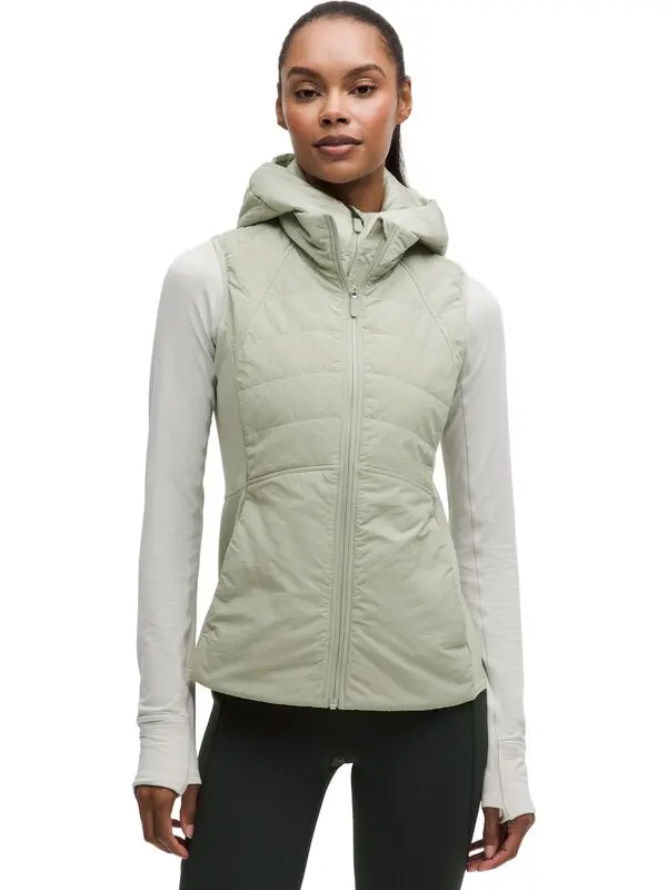 Lululemon Another Mile Vest - Fog Green