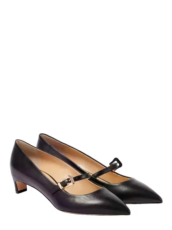 Gabriela Hearst Marino Leather Pumps - Black