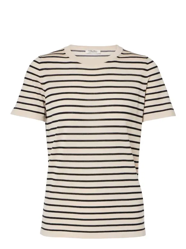 Max Mara Wool T-shirt - Beige