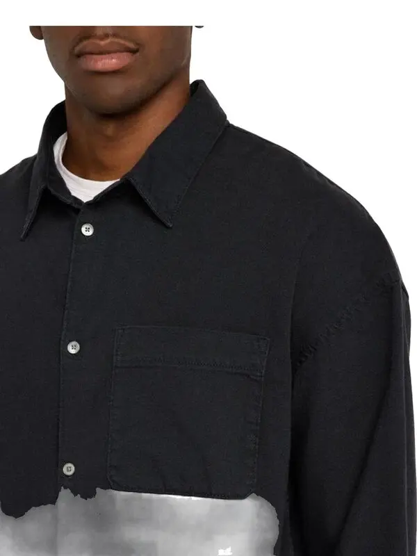 FRAME Apos;s Relaxed Denim Shirt - Navy