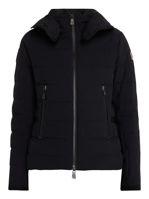 Moncler Lamoura Hooded Down Ski Jacket - Black