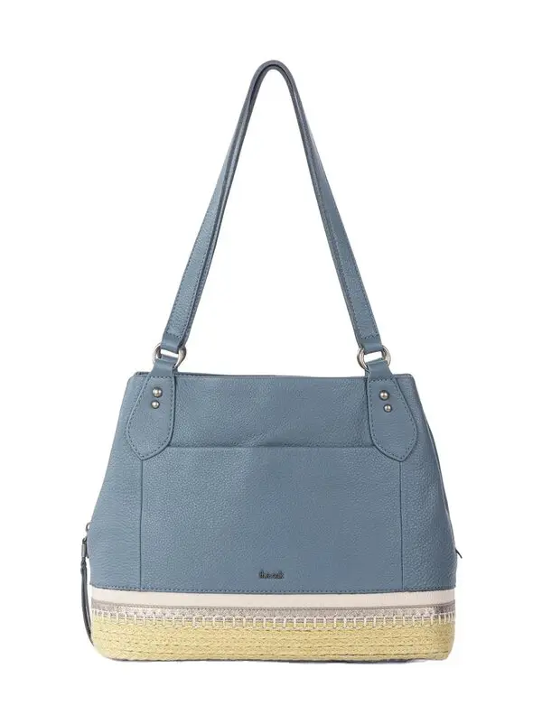 THE SAK Melrose Leather Satchel - Maritime Espadrille