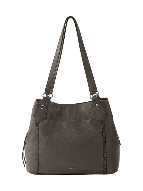 THE SAK Melrose Leather Satchel - Slate