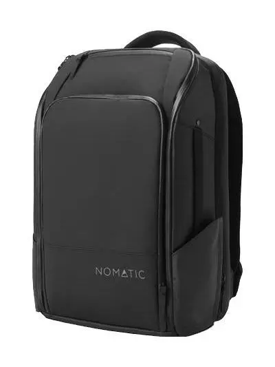 NOMATIC Water Resistant Expandable Travel Backpack - Black - 20l