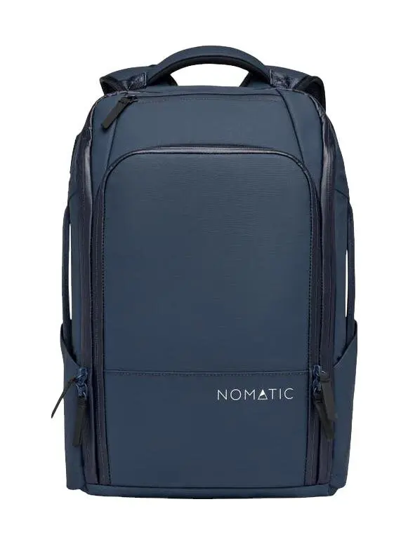 NOMATIC Water Resistant Expandable Travel Backpack - Navy - 20l