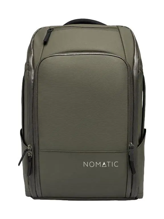 NOMATIC Water Resistant Expandable Travel Backpack - Olive - 14l
