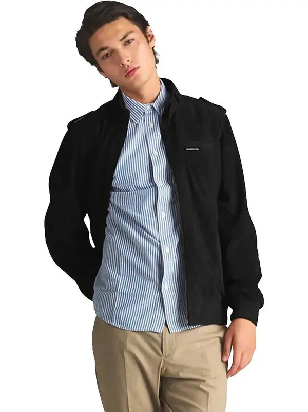 MEMBERS ONLY Soft Suede Iconic Jacket - Black