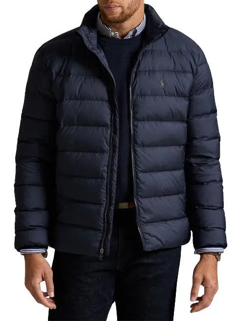 Polo Ralph Lauren Big & Tall Packable Quilted Jacket - Collection Navy