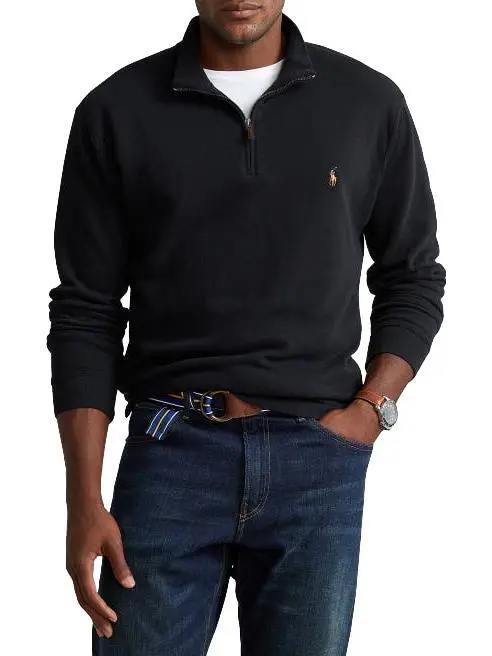 Polo Ralph Lauren Estate Rib Half-zip Pullover - Black