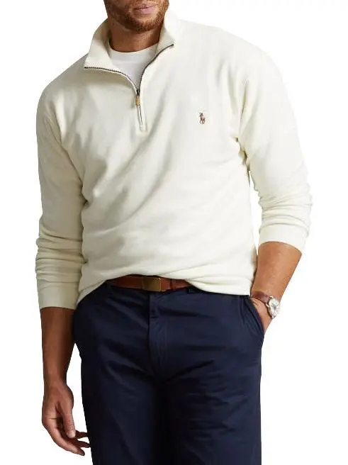 Polo Ralph Lauren Estate Rib Half-zip Pullover - Chic Cream