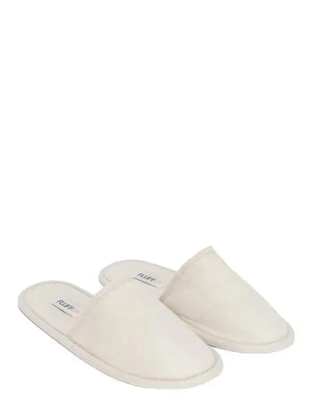 FLUFFCO | HOTEL COMFORT Hotel Slippers - Off White