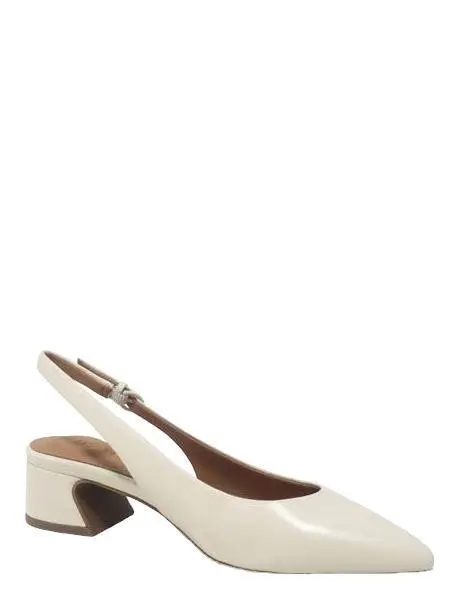 Gentle Souls By Kenneth Cole Slingback Pumps - Stone Leather