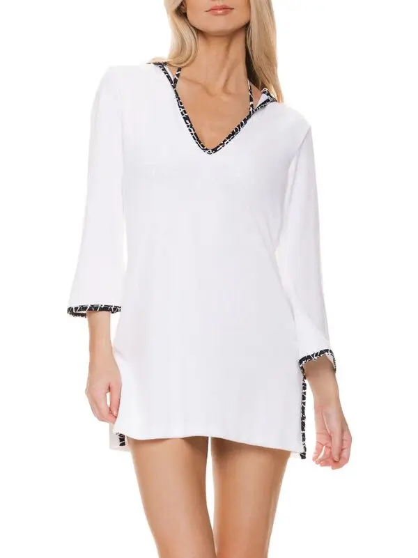 Helen Jon Hooded Terry Cover-up - Eden Rock