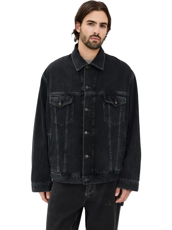Acne Studios Robert Denim Jacket - Vintage Black