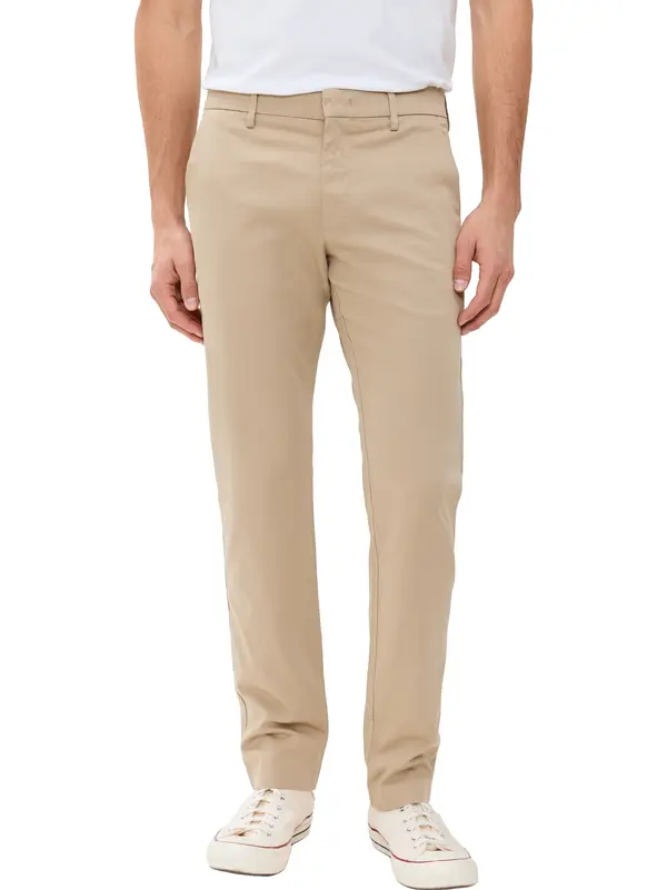 Nn07 Theo Tailored Chino Pants - Khaki Beige