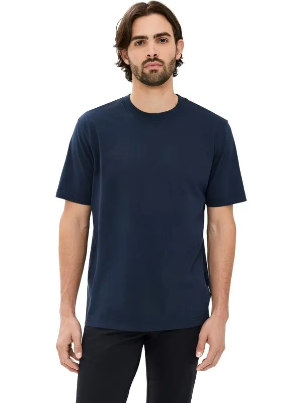 Nn07 Adam Tee - Navy Blue