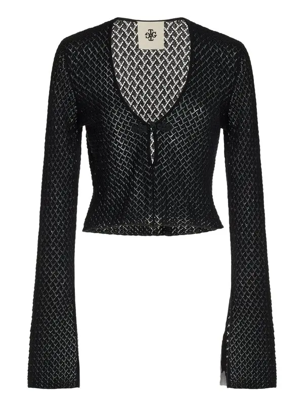THE GARMENT Tanzania Cropped Top - Black