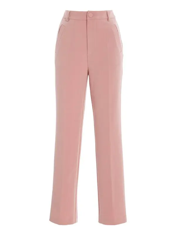 Huishan Zhang Wells Straight-leg Trousers - Pink
