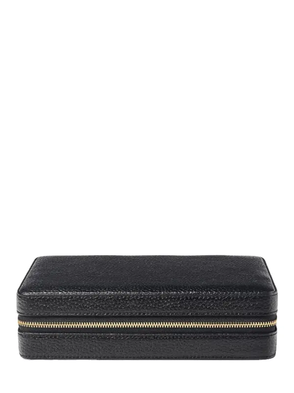 ASPINAL OF LONDON Large Travel Jewellery Case - Black