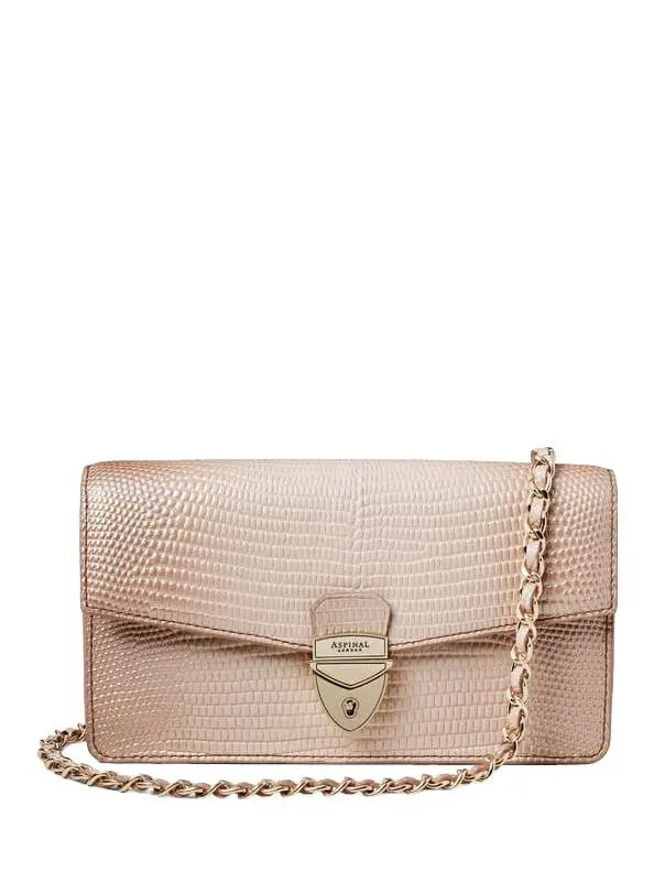ASPINAL OF LONDON Mayfair Clutch Bag - Neutral