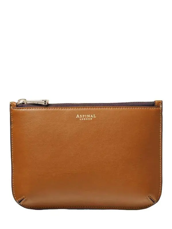 ASPINAL OF LONDON Ella Pouch - Tan