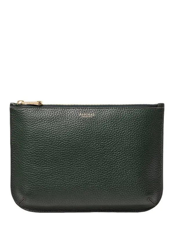 ASPINAL OF LONDON Ella Pouch - Green