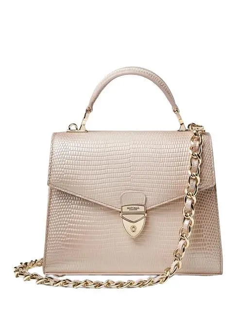 ASPINAL OF LONDON Mayfair Midi 2 Bag - Neutral