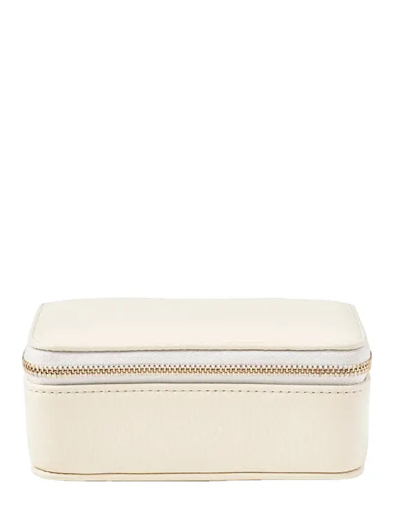 ASPINAL OF LONDON Travel Jewellery Case - Ivory