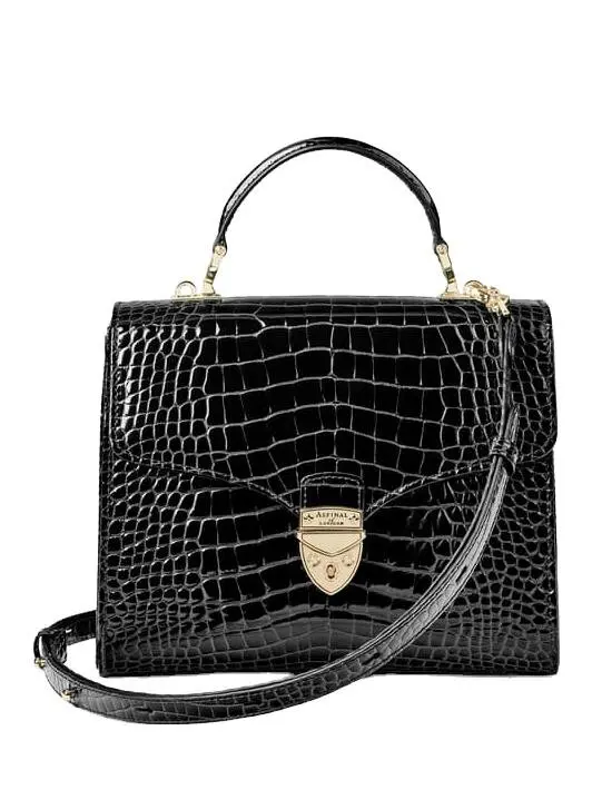 ASPINAL OF LONDON Mayfair Bag - Black
