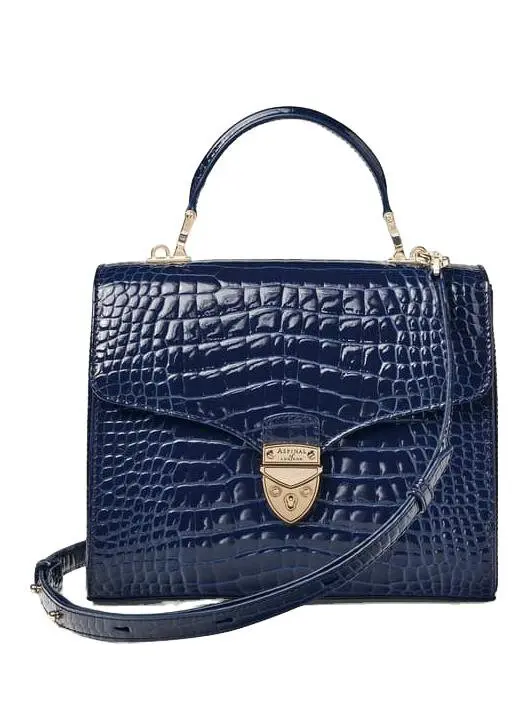 ASPINAL OF LONDON Mayfair Bag - Blue