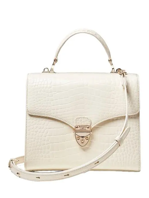 ASPINAL OF LONDON Mayfair Bag - Ivory